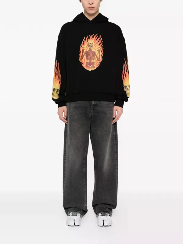 MELT Printed Slouchy Hoodie