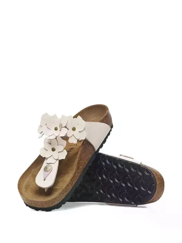 BIRKENSTOCK Gizeh Flowers Thong Slides - Pink