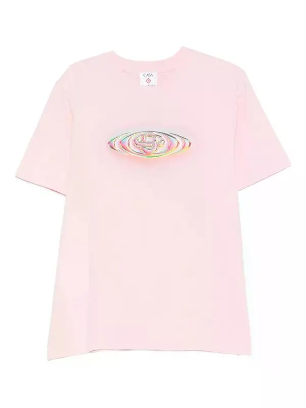 Casablanca Graphic-print T-shirt - Pink