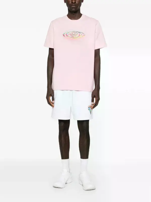 Casablanca Graphic-print T-shirt - Pink