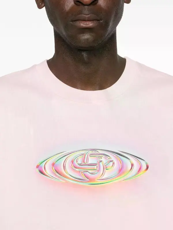 Casablanca Graphic-print T-shirt - Pink