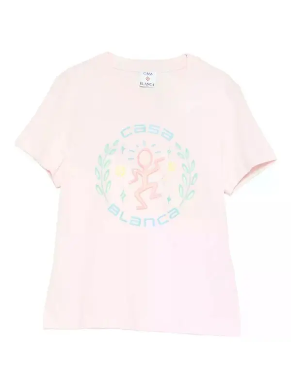 Casablanca Graphic Cotton T-shirt