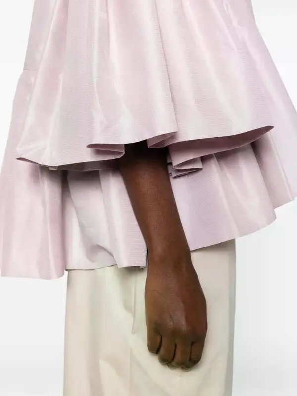 PARLOR Flounce Hem Jacket