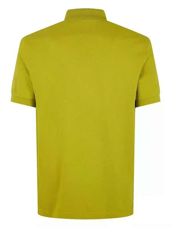 Fred Perry Logo-embroidered Polo Shirt - Yellow