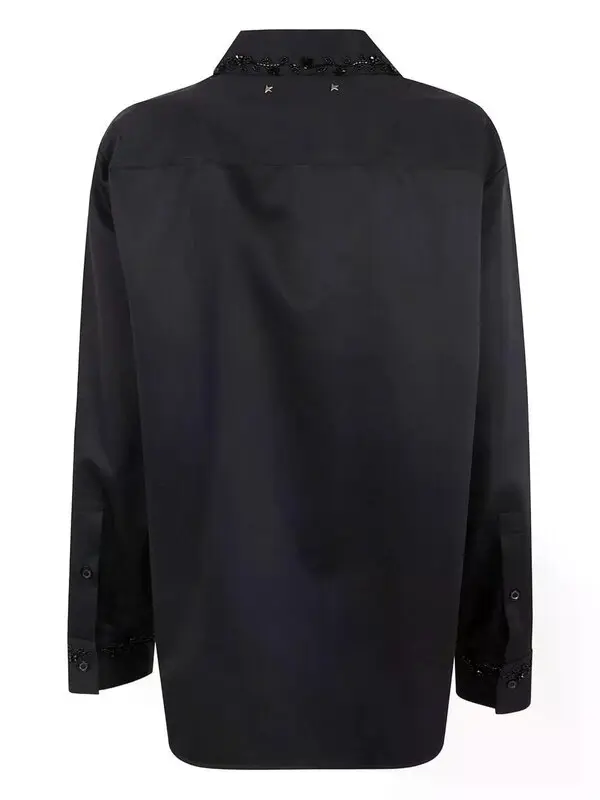 GOLDEN GOOSE Embroidered Wool Shirt
