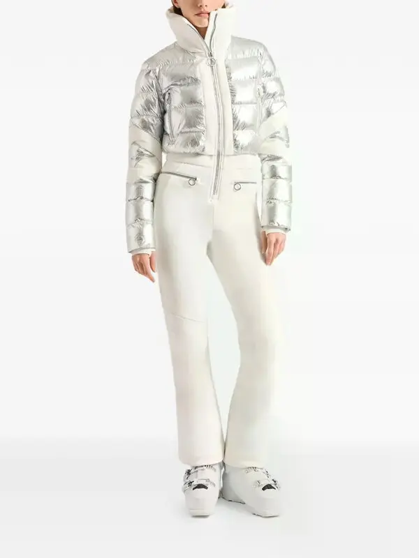 Fusalp Clarisse Quilted Ski Jumpsuit - Grey