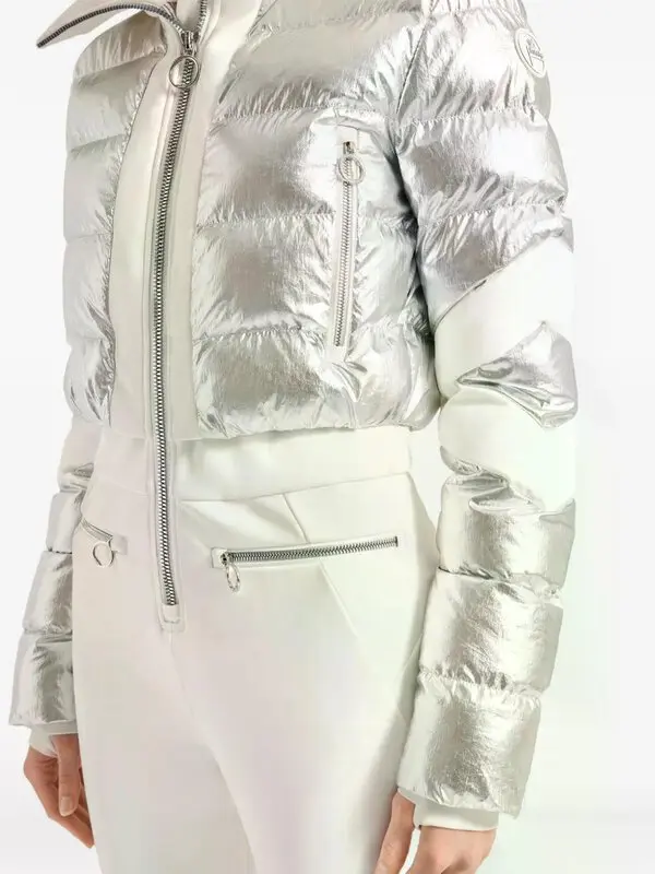 Fusalp Clarisse Quilted Ski Jumpsuit - Grey
