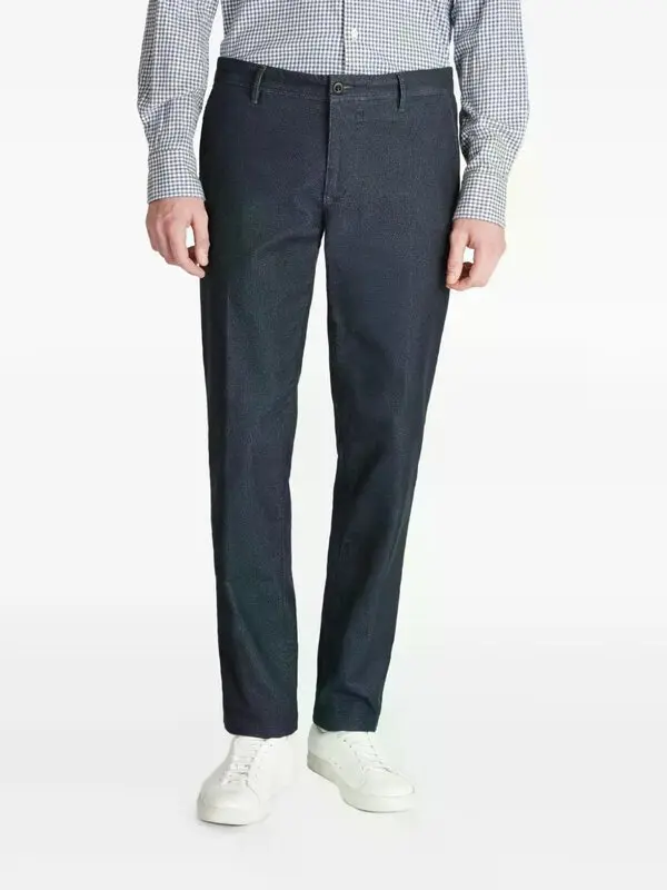 SLOWEAR Moleskin Cotton Trousers - Blue