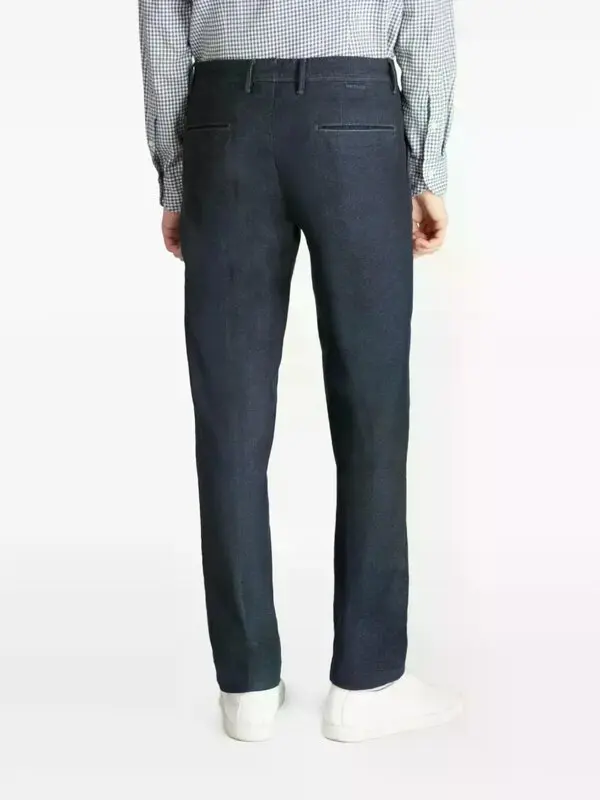 SLOWEAR Moleskin Cotton Trousers - Blue