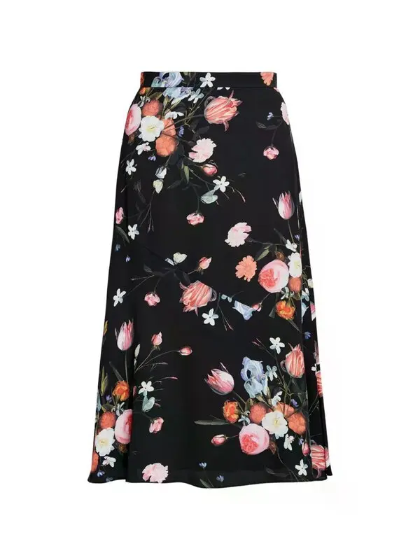 Erdem Floral-print Midi Skirt
