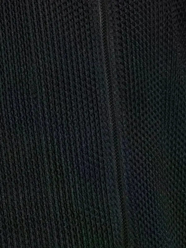 Issey Miyake Textured Hooded Jacket - Black