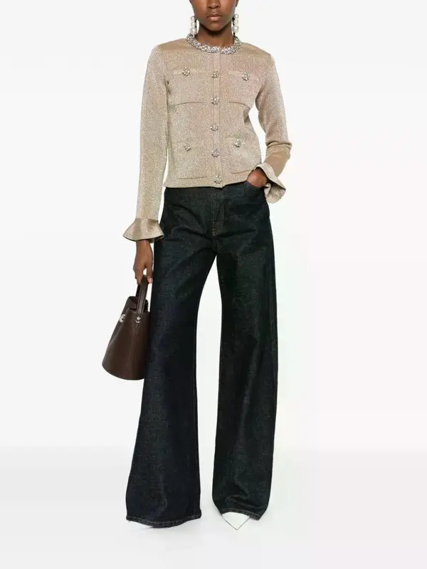 SELF-PORTRAIT Crystal-embellished Jacket