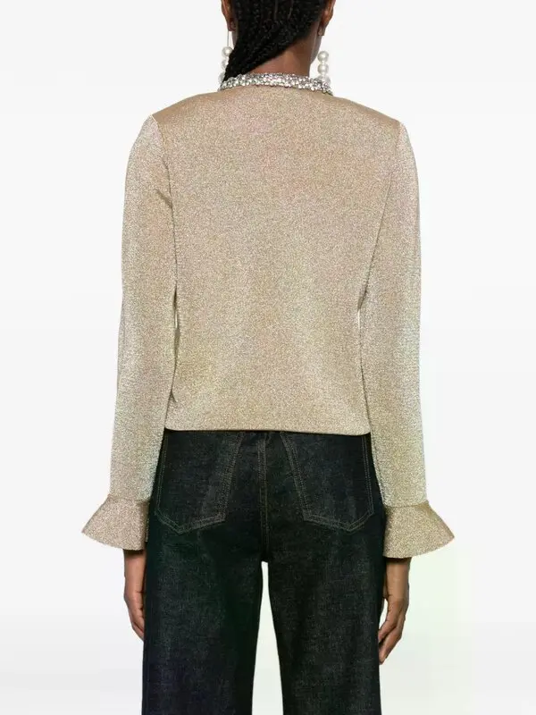 SELF-PORTRAIT Crystal-embellished Jacket