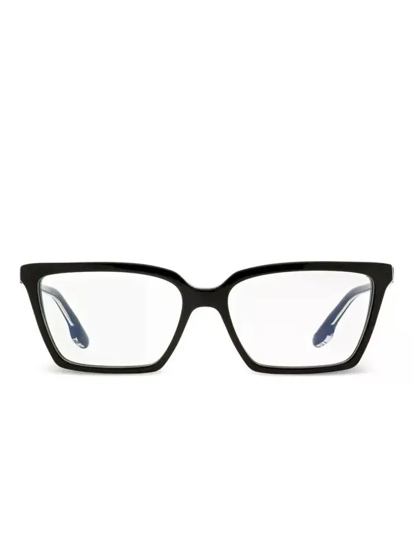 Victoria Beckham Rectangular-frame Glasses - Black