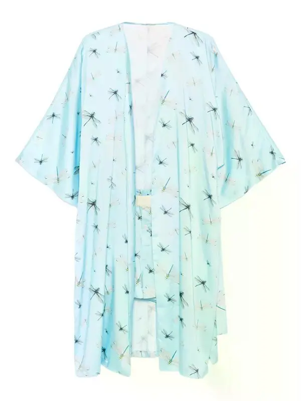 PARLOR Dragonfly-print Set - Blue