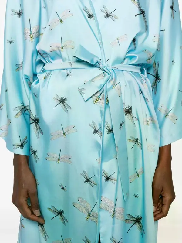 PARLOR Dragonfly-print Set