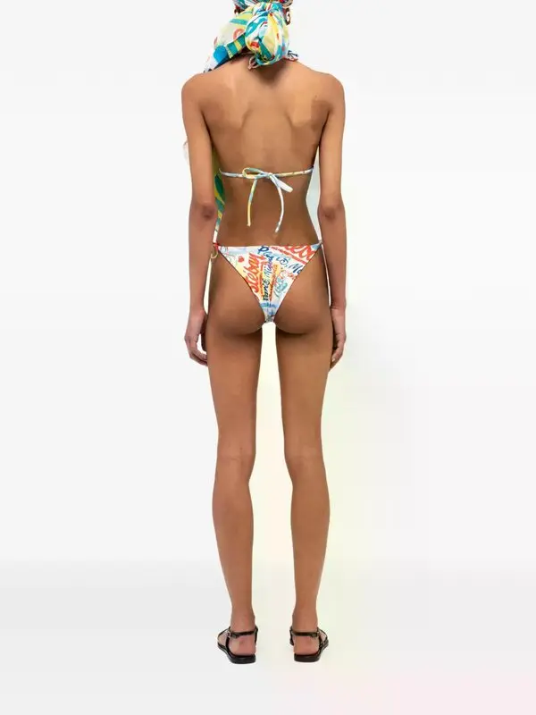 DONDE ESTEBAN Bazurto Printed Bikini Bottom