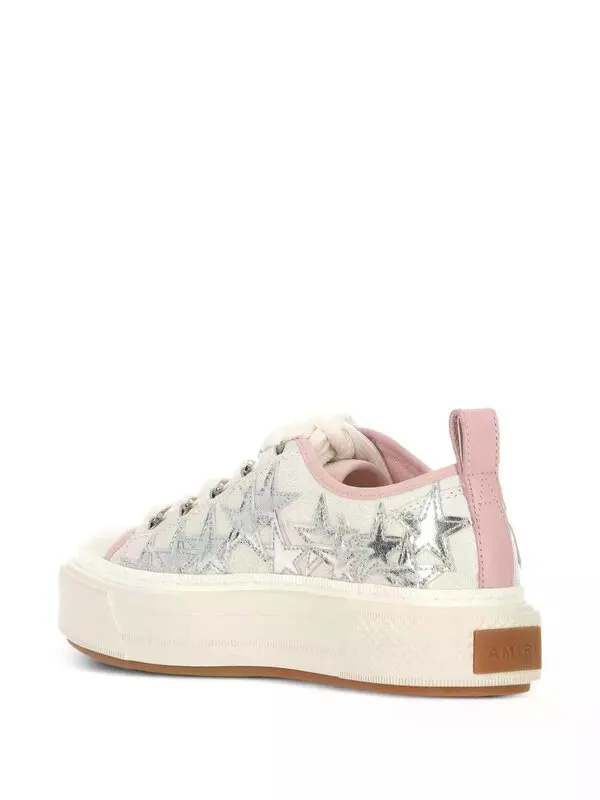 Amiri Star Embellished Platform Sneakers - Neutrals