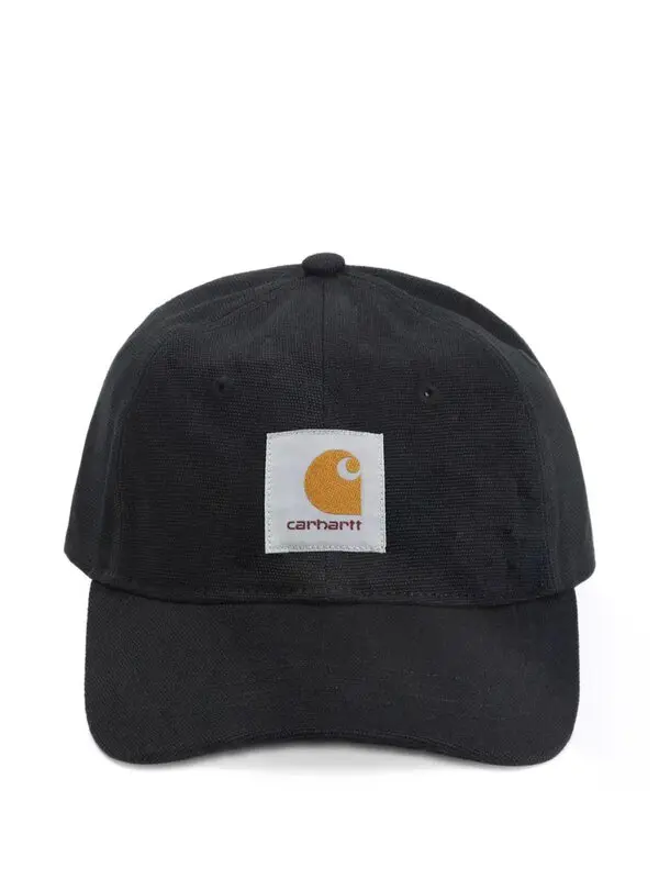 Carhartt Work In Progress Logo-patch Baseball Cap - Black