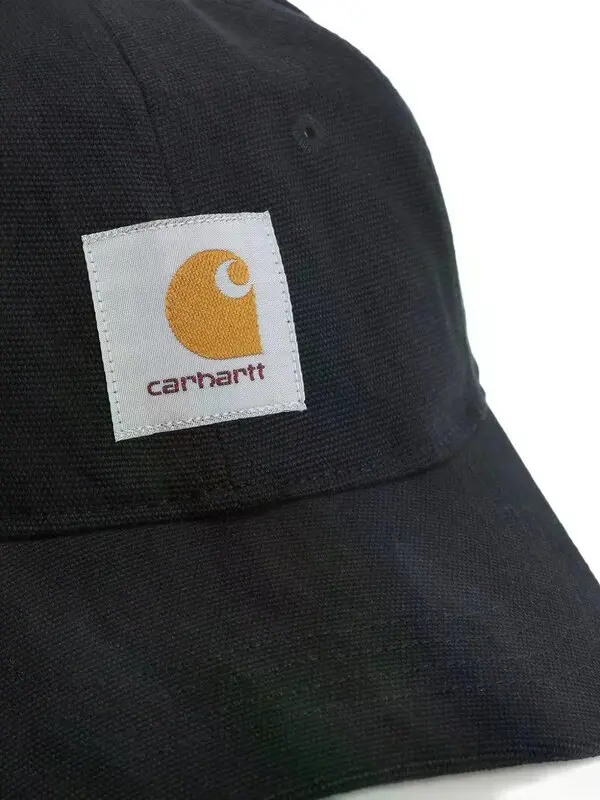Carhartt Work In Progress Logo-patch Baseball Cap - Black