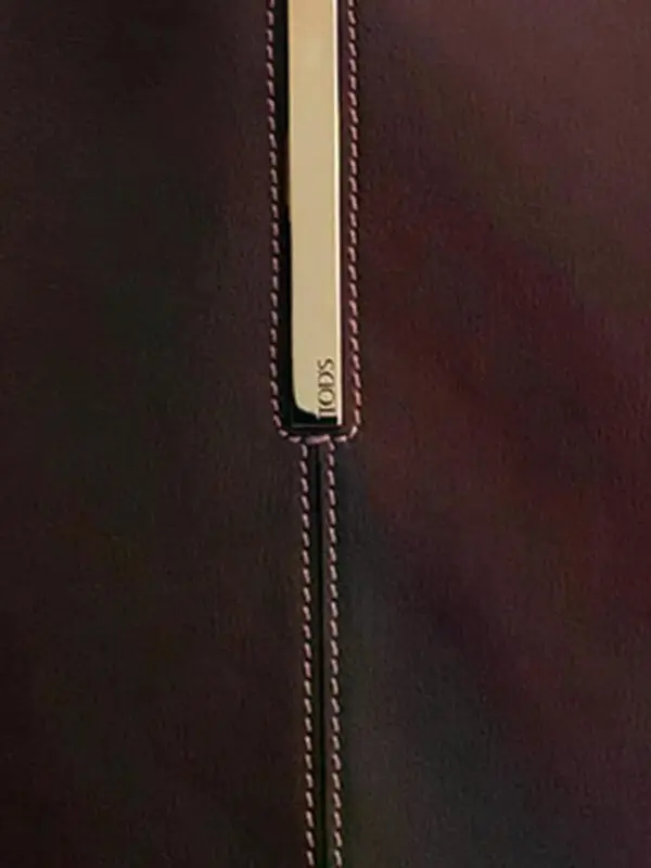 TOD'S Small Leather Tote - Brown