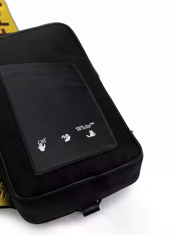 Off-White Double Pouch Shoulder Bag