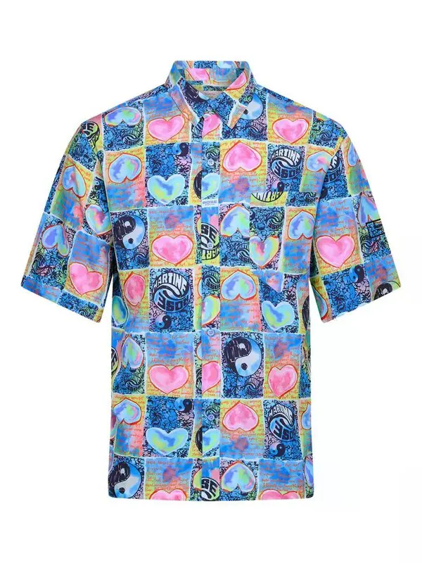 Martine Rose Hearts Boxy Shirt