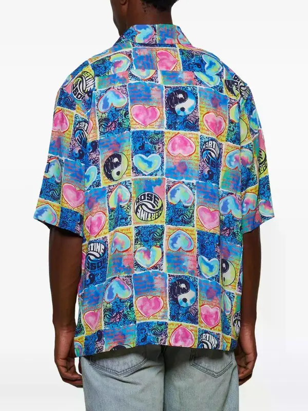 Martine Rose Hearts Boxy Shirt