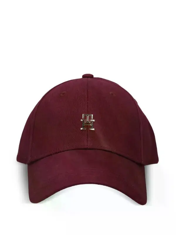 Tommy Hilfiger Logo Baseball Cap - Red