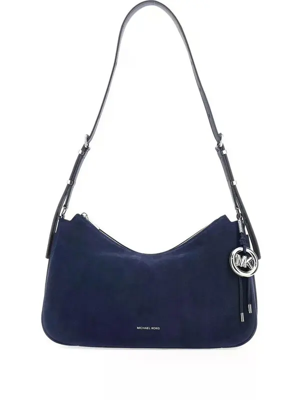 Michael Kors Nolita Shoulder Bag With Logo Charm - Blue
