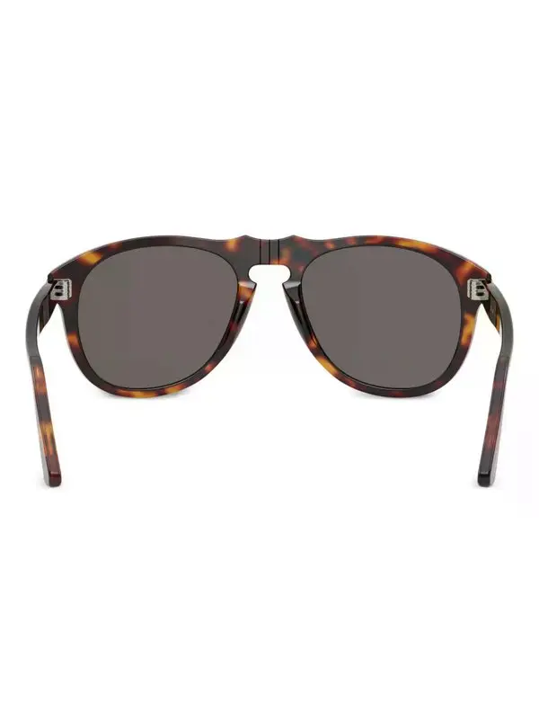 Persol Folding Tortoiseshell Sunglasses - Brown
