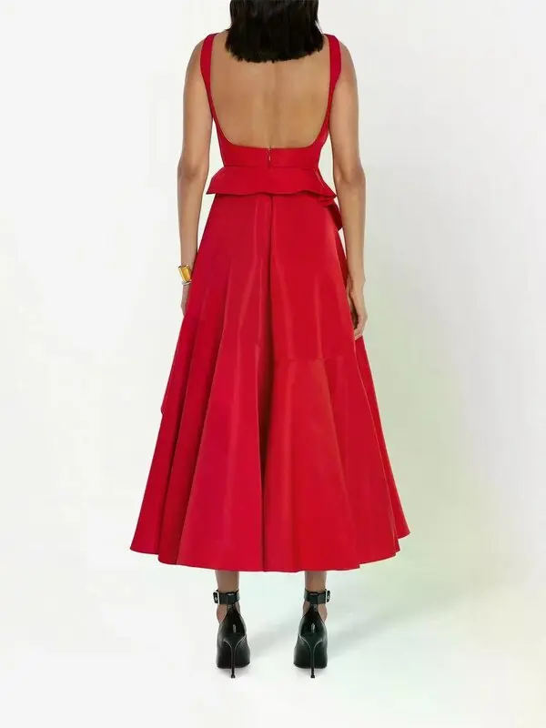 Alexander McQueen Hook-embellished Drape Dress
