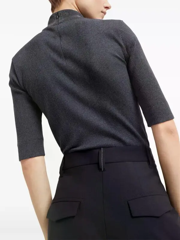 Brunello Cucinelli Pleated Wide-leg Trousers