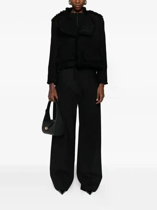 PARLOR Frayed-detail Jacket