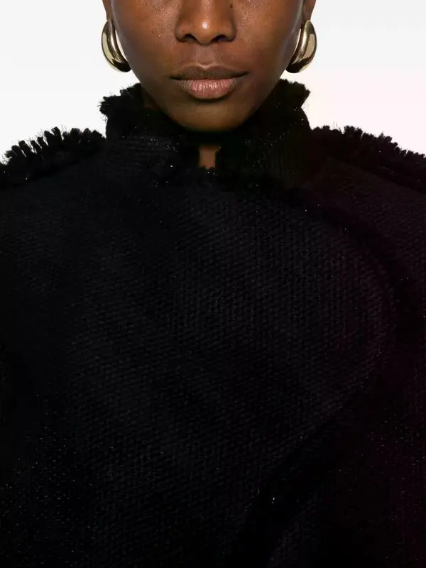 PARLOR Frayed-detail Jacket
