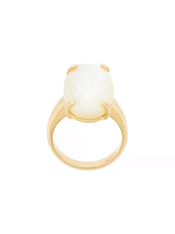 WOUTERS & HENDRIX Technofossils Mother Of Pearl Ring - Metallic