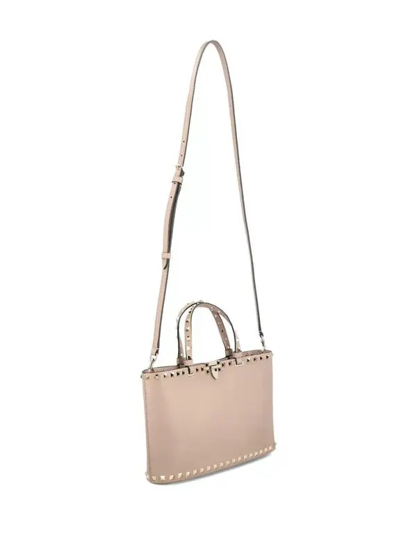 Valentino Garavani Small Rockstud Leather Tote Bag