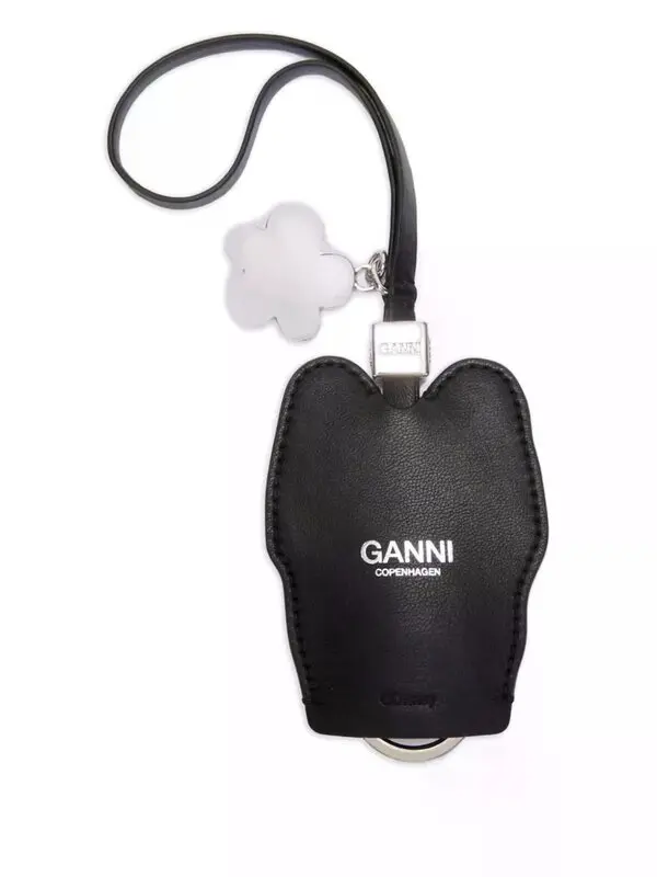 GANNI X Disney Leather Charm Keyring