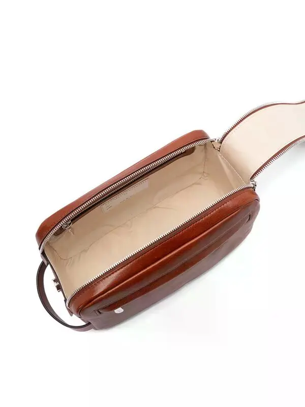 Brunello Cucinelli Leather Wash Bag