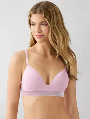 Wacoal Room Service Wire Free T-shirt Bra - Pink Nectar