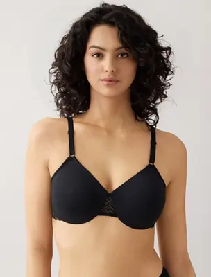 Wacoal Comfort Within Reach Underwire Bra - Black