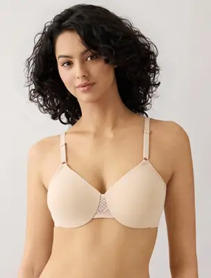 Wacoal Comfort Within Reach Underwire Bra - Sand