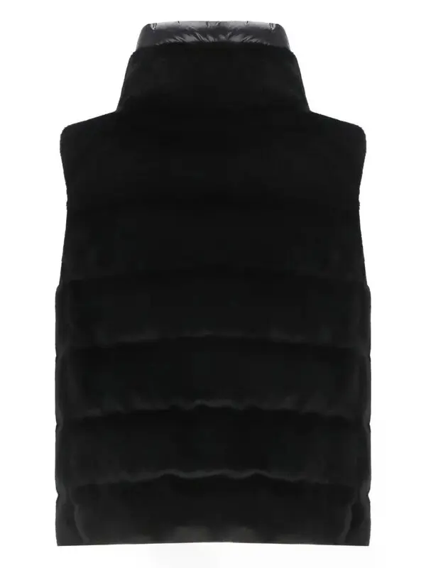 Herno Padded Quilted Gilet - Black