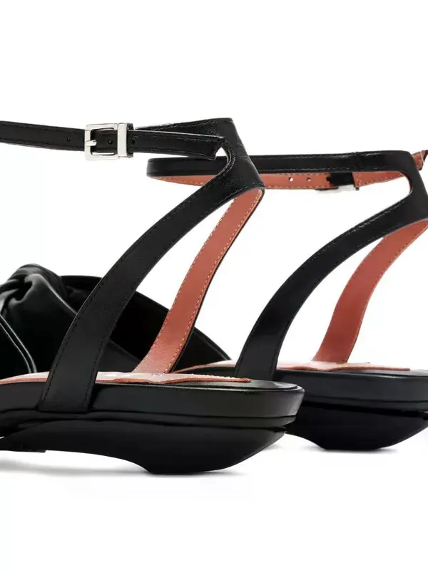VICE VERSA 95mm Knotted Heeled Sandals