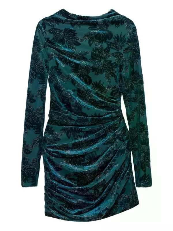 Simkhai Vallyn Floral-pattern Mini Dress - Blue