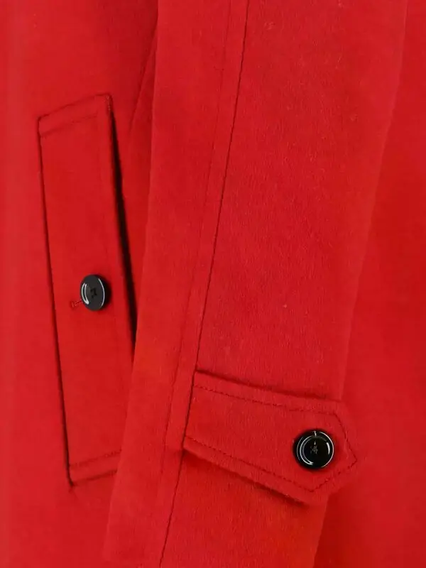 LARDINI Buttoned Cashmere Coat