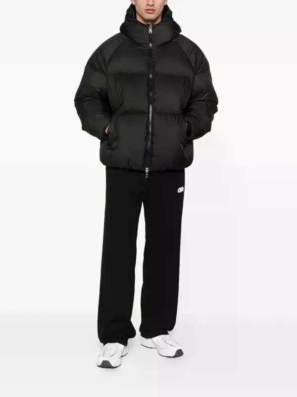 COLE BUXTON Zip-fastening Padded Jacket - Black