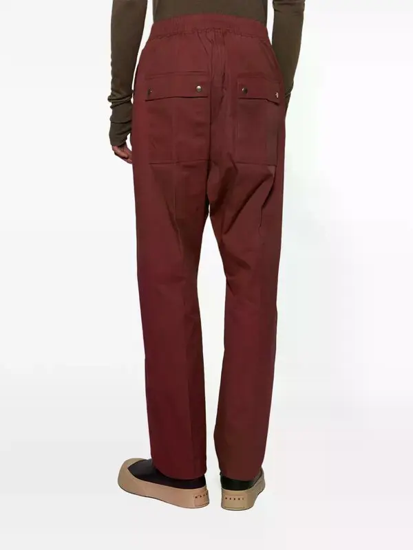 Rick Owens Bela Zip-fastening Trousers - Brown