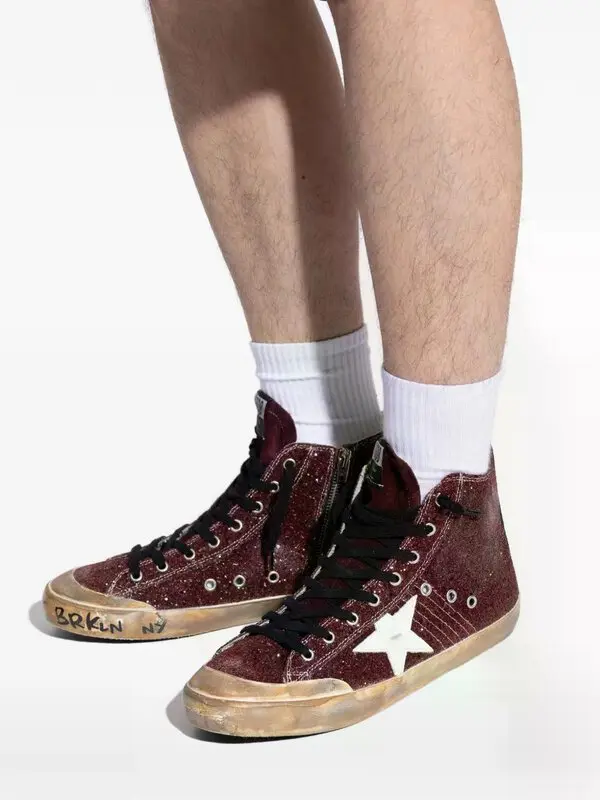 GOLDEN GOOSE Francy Penstar High-top Sneakers