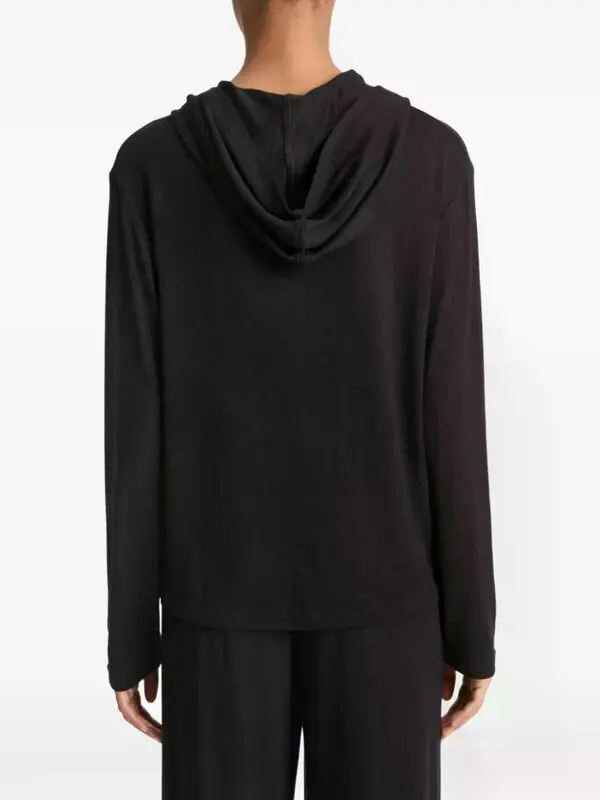 Vince Long-sleeve Hoodie - Black